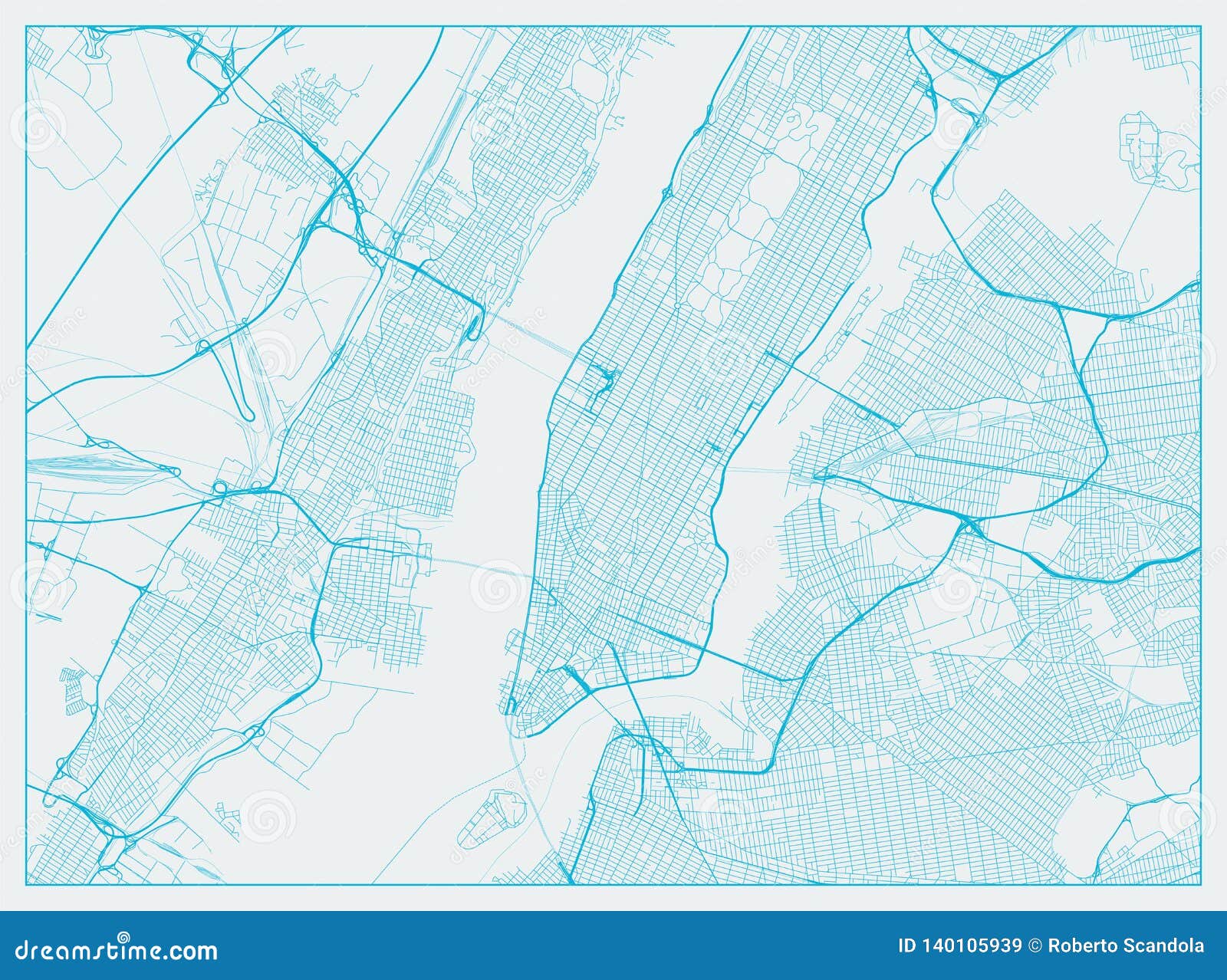 New York City stock vector. Illustration of pattern - 140105939