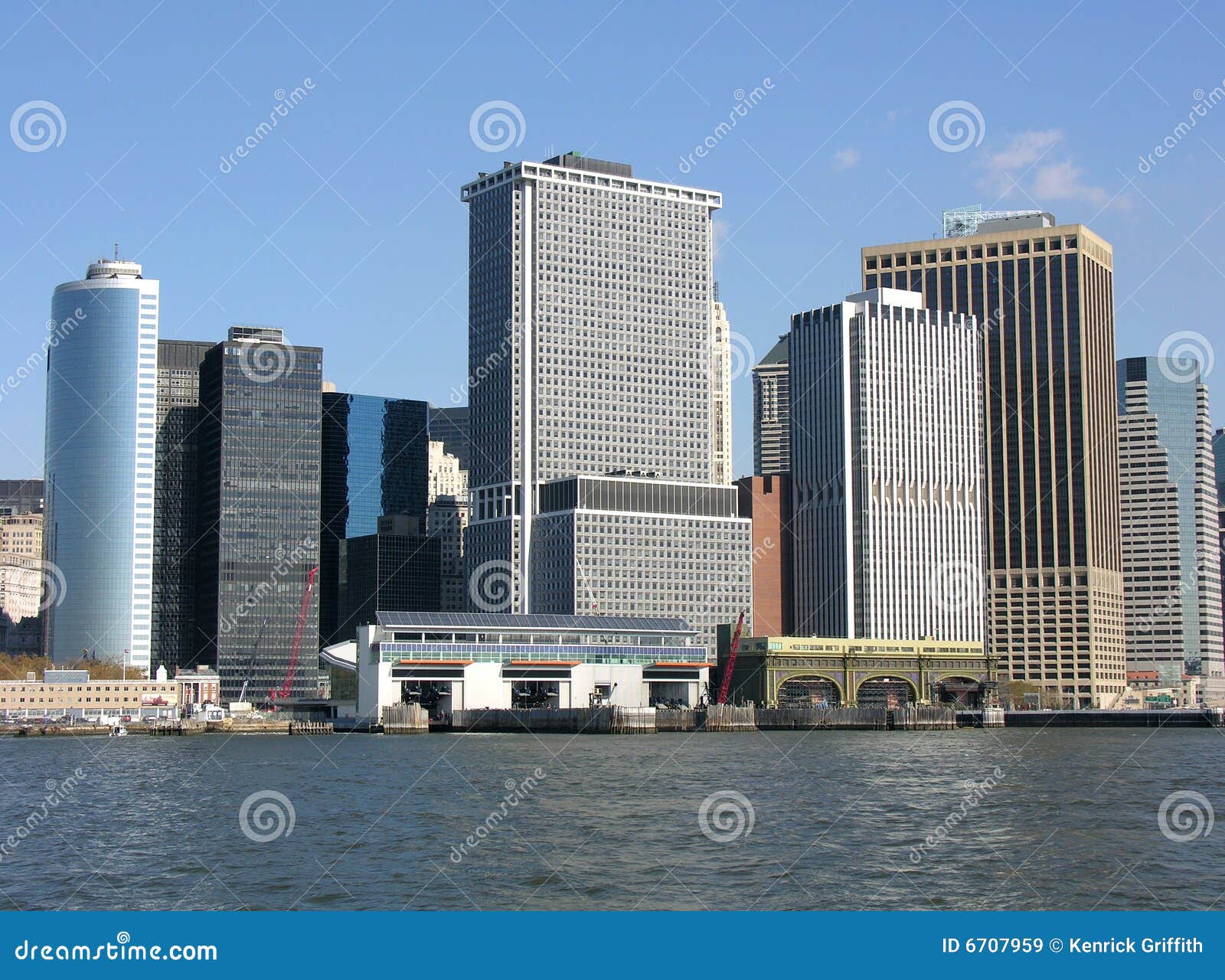 New York City Financial District Stock Image - Image of lower ...