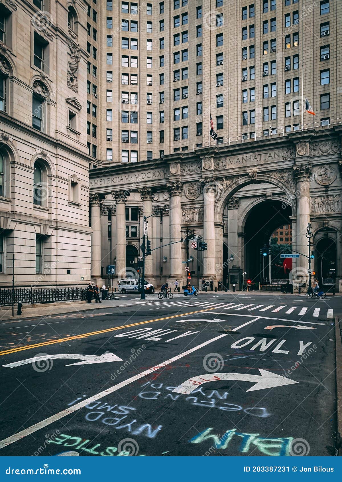 New York City Hall, in Manhattan, New York City Editorial Photo - Image ...