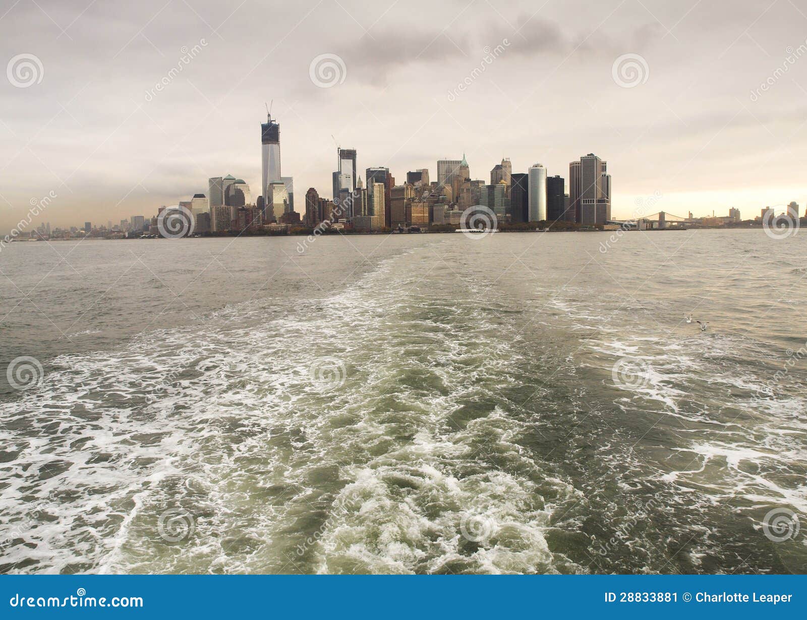 New York City Harbour View stock image. Image of water - 28833881