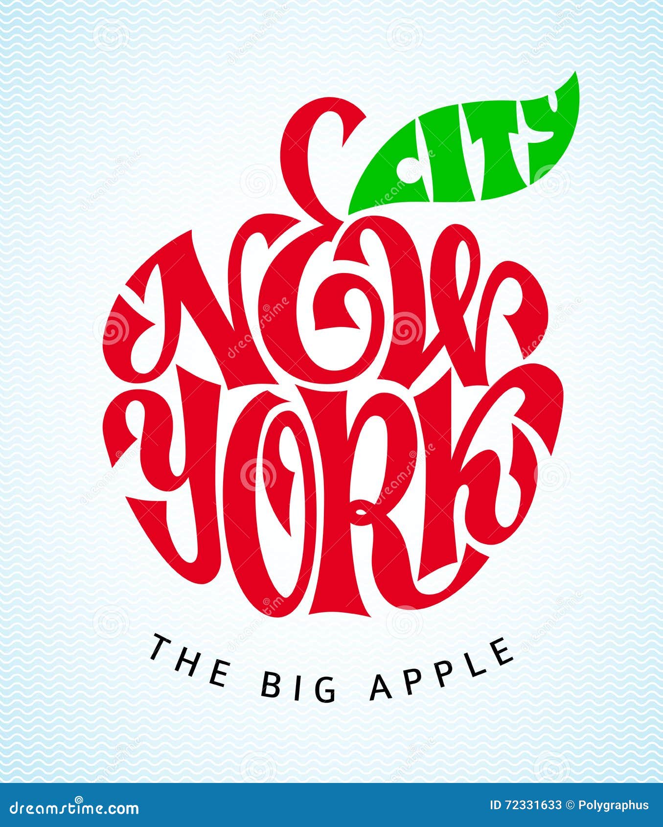 New York City Letras Del Vector Ilustración del Vector - Ilustración de ...