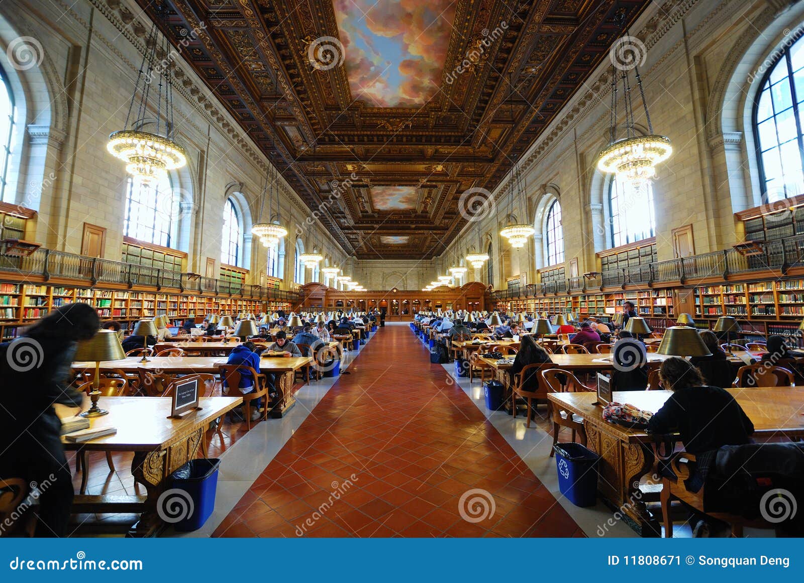 New York City Library editorial photo. Image of america - 11808671