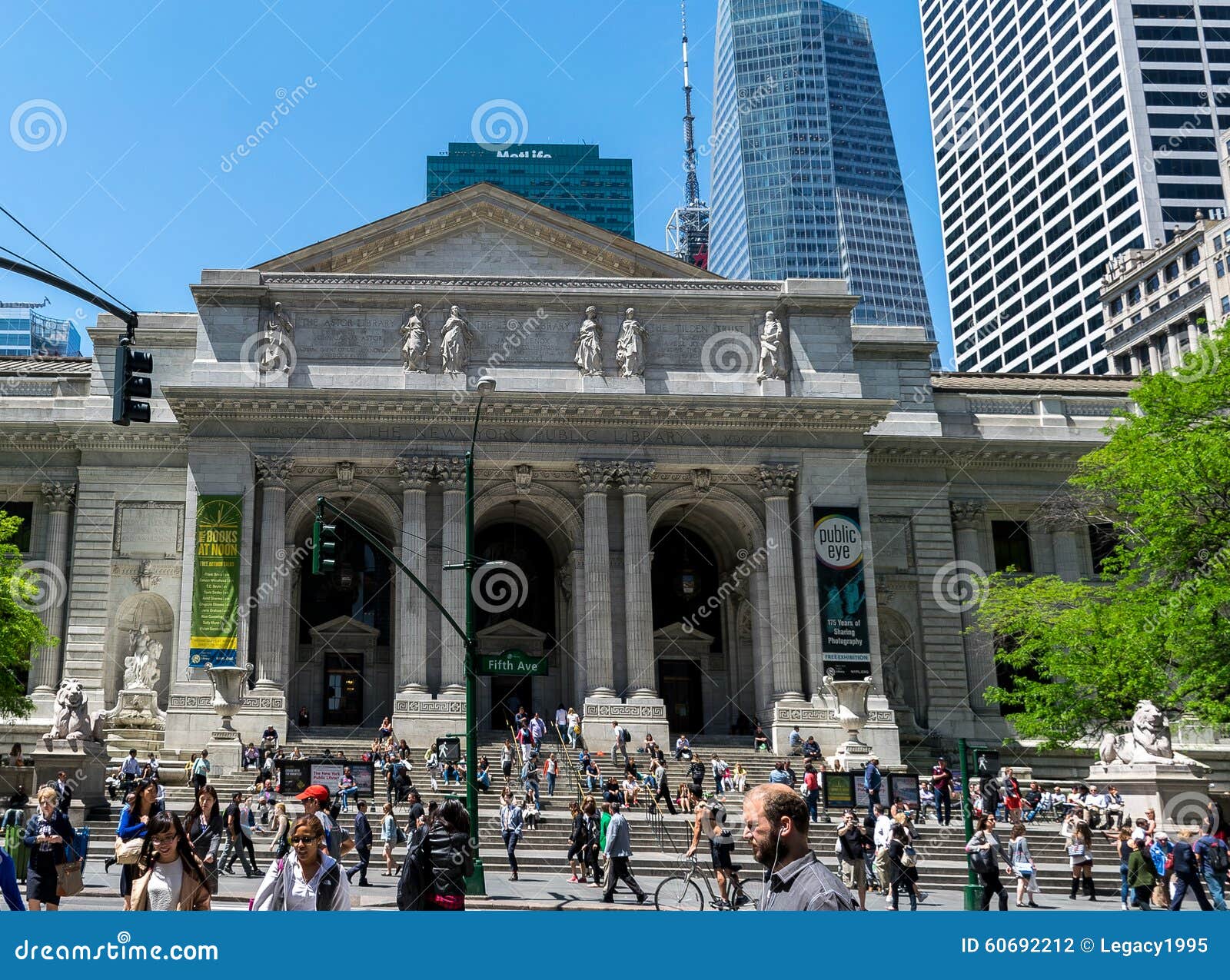 New York City Library editorial photography. Image of park - 60692212