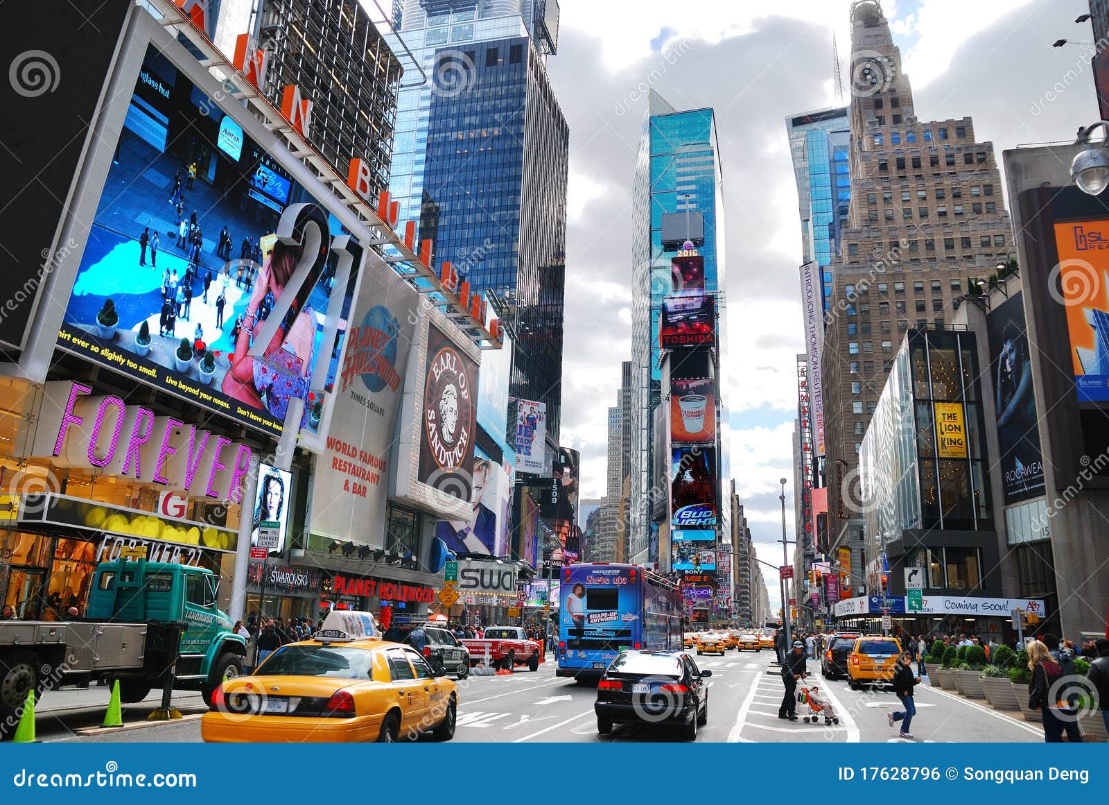 New York City Manhattan Times Square Editorial Photo - Image of ...
