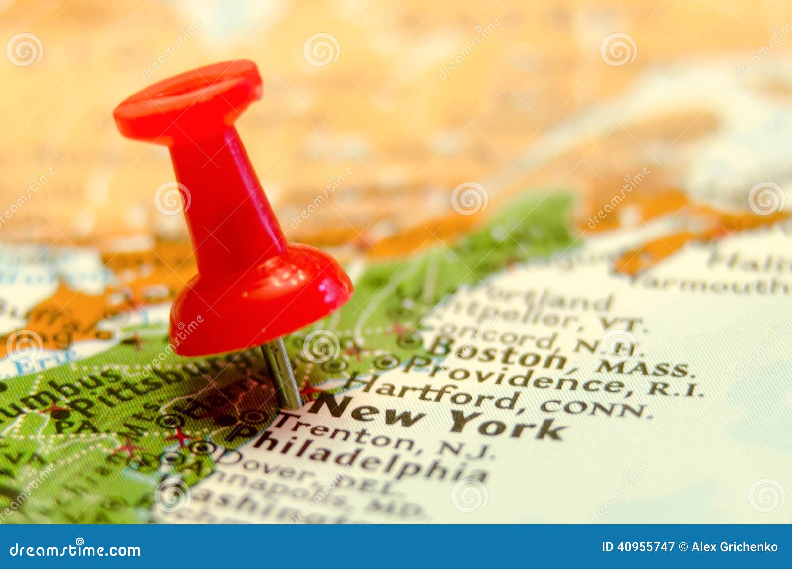 New york city pin stock image. Image of providence, spot - 40955747