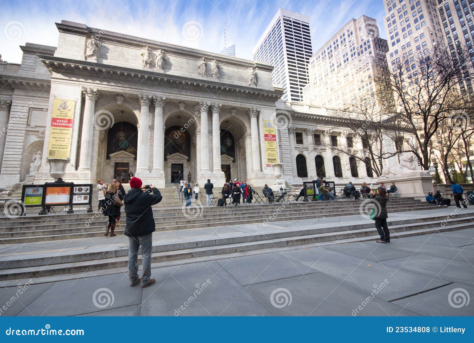 New York City Public Library Editorial Stock Photo - Image of library ...