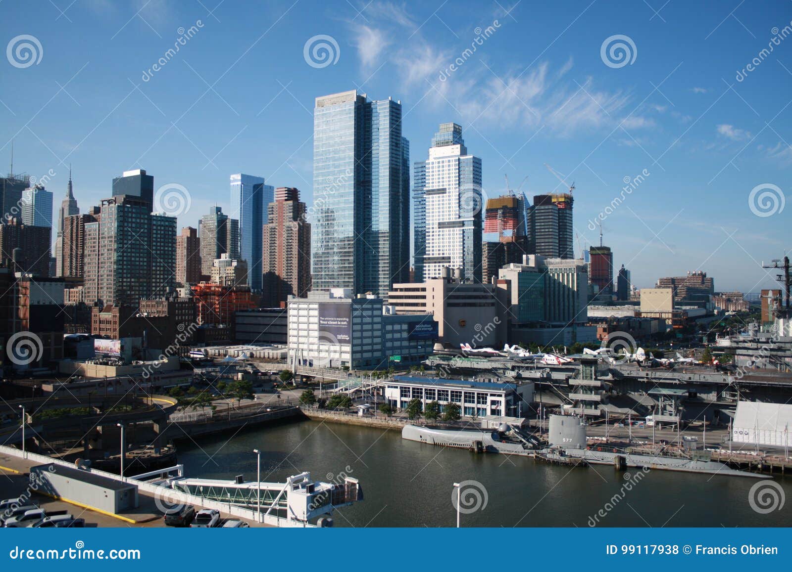 New York City Skyline West Side 2017 8 Editorial Stock Photo - Image of ...