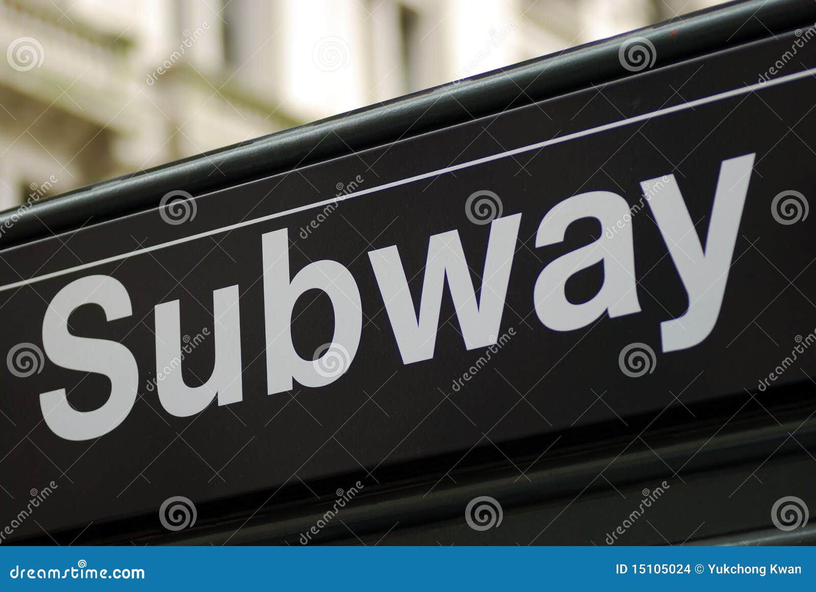 New York City subway sign stock photo. Image of transit - 15105024