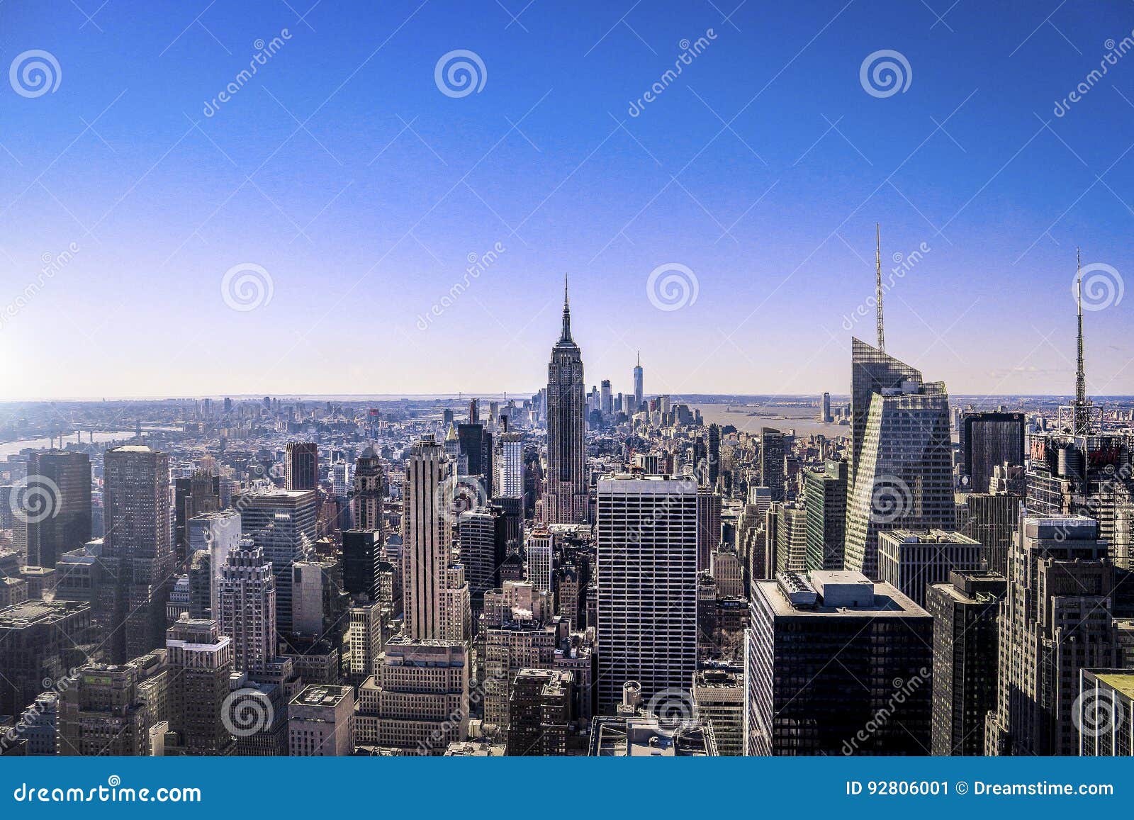 New York City View editorial photo. Image of vieuw, cityvieuw - 92806001