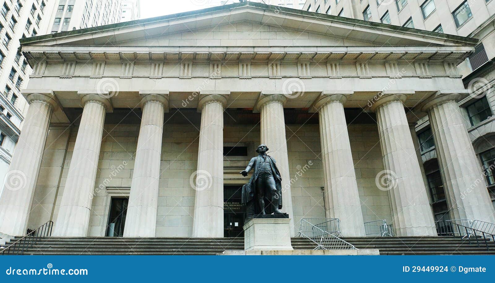 New York Federal Hall editorial stock image. Image of facade - 29449924