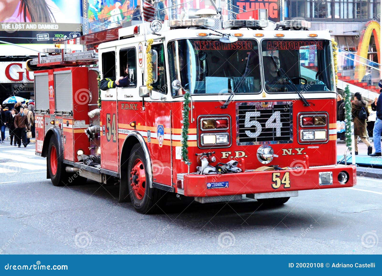 New York Firefighters in Action Editorial Stock Photo - Image of ...
