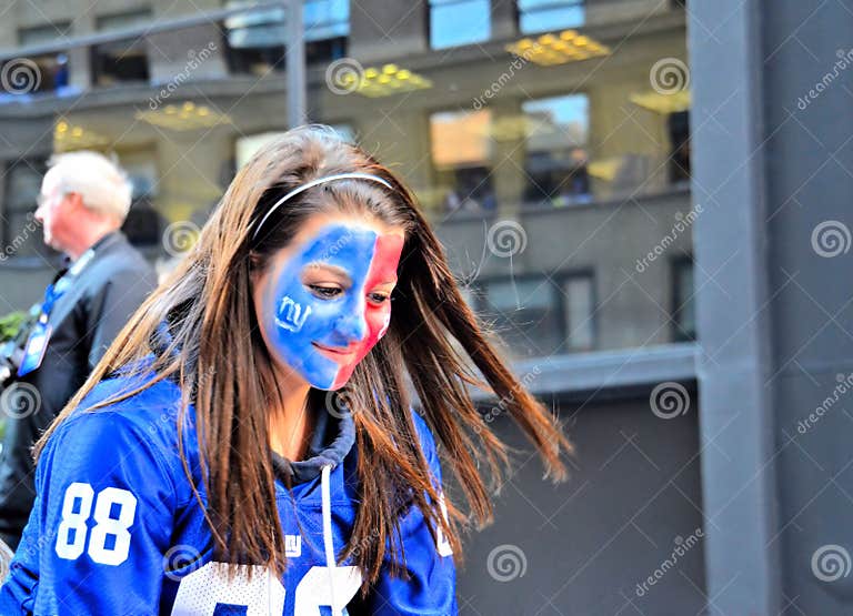 New York Giants Fan editorial photography. Image of skyscraper - 23615452