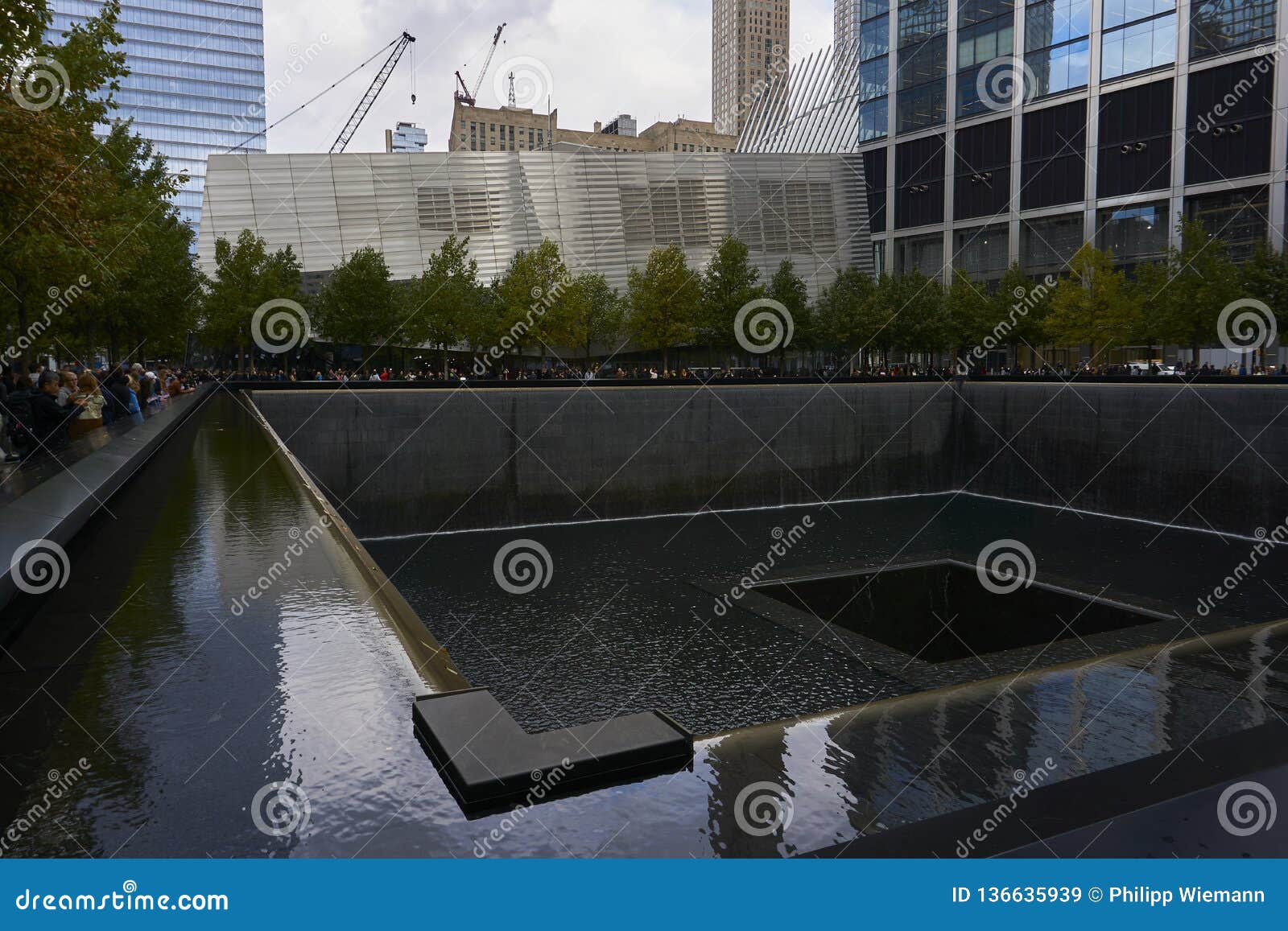 New York Ground Zero editorial stock image. Image of modern - 136635939