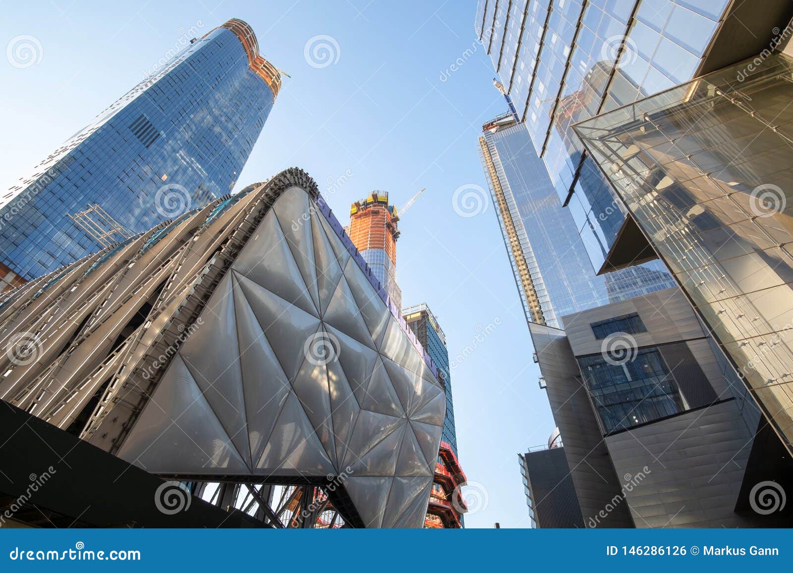 New York High Rise Buildings Stock Photo - Image of midtown, skyline ...