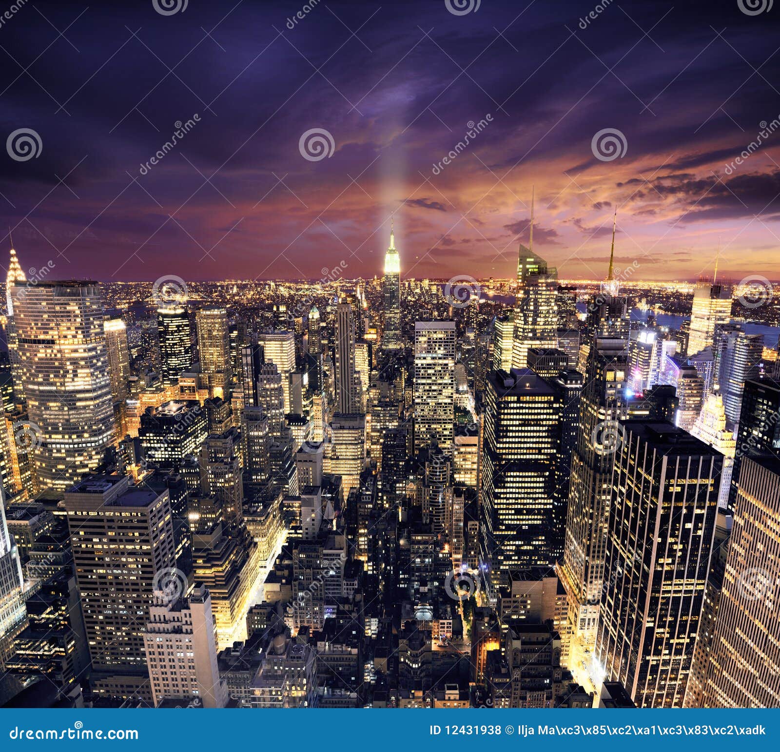 New York Manhattan from Birds Perspective Wiev Stock Photo - Image of ...
