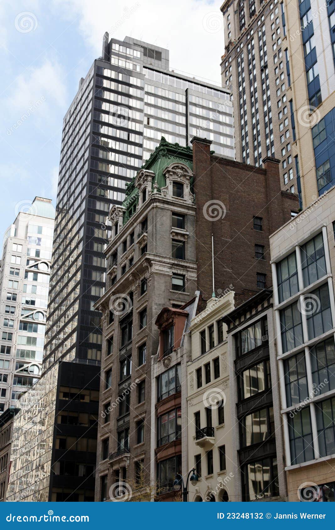 New York Manhattan Street View Stock Photo - Image of central ...