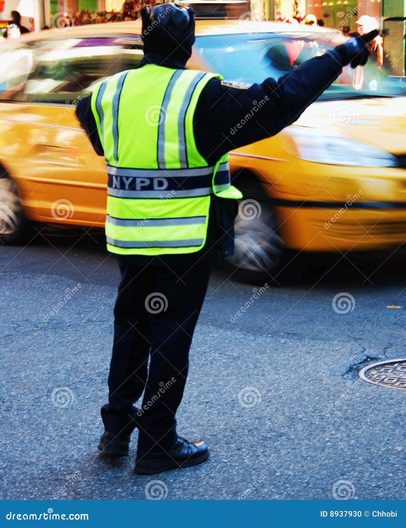 New York Police Directing Traffic Editorial Image - Image of york ...