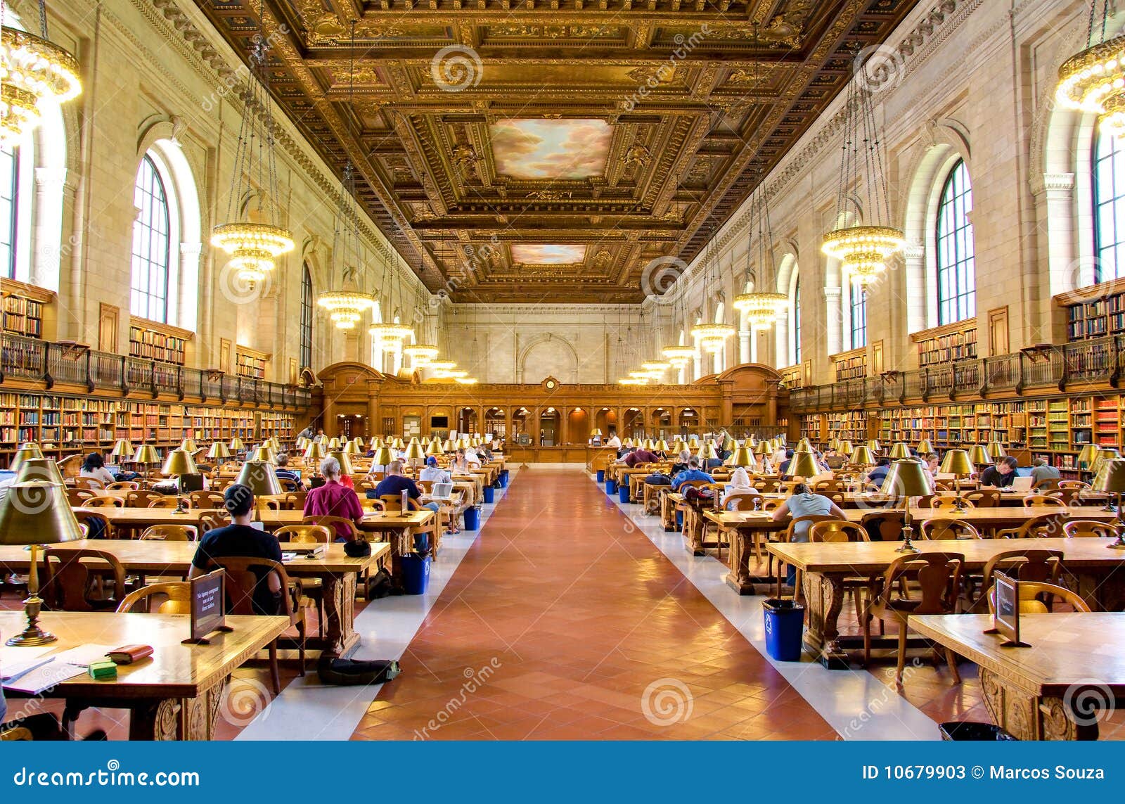 New York Public Library editorial stock photo. Image of knowledge ...