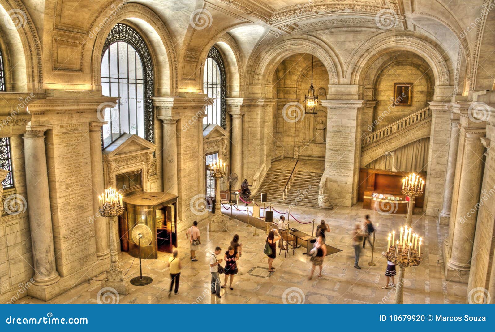 New York Public Library editorial image. Image of sightseeing - 10679920