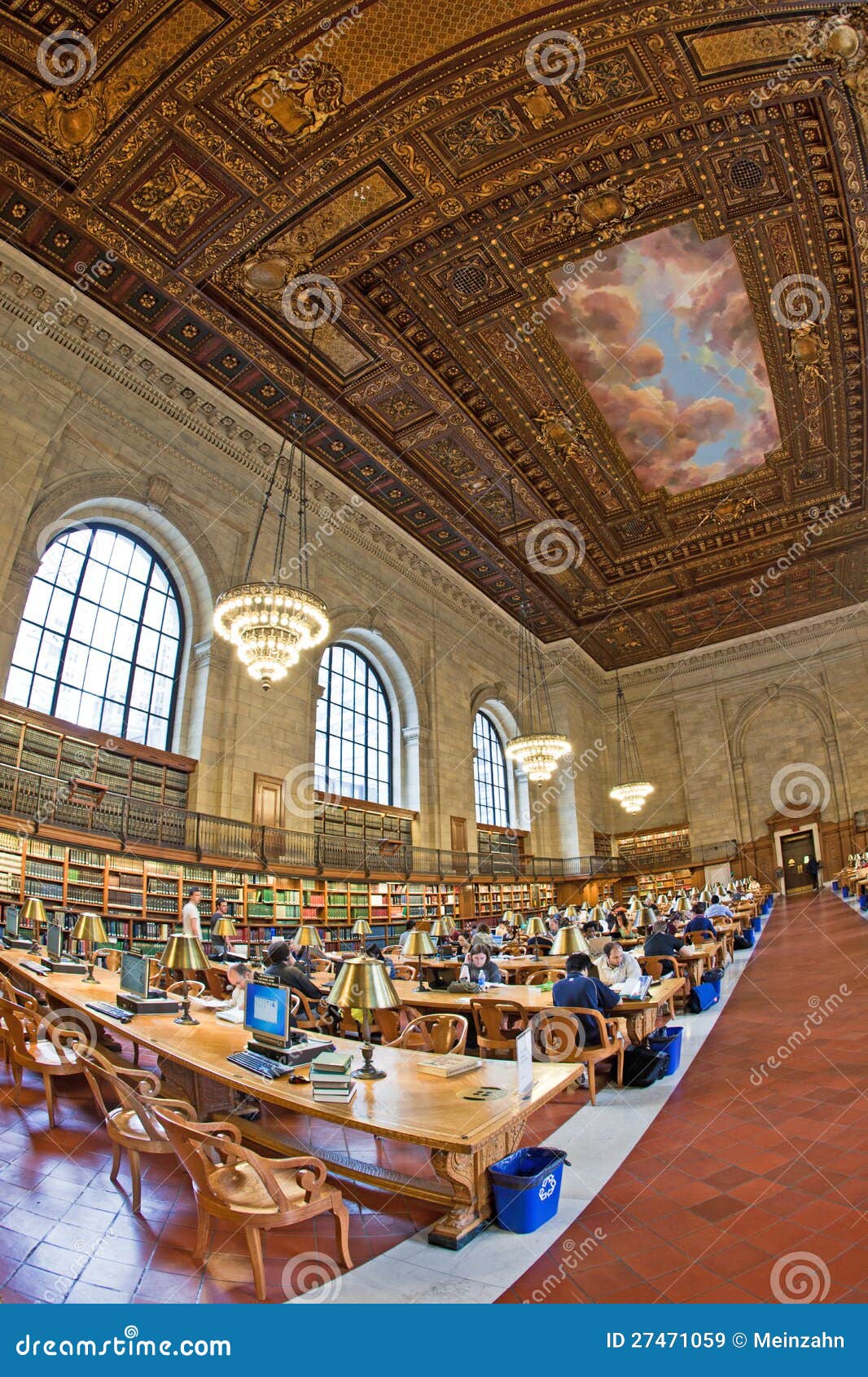 New York Public Library (NYPL) is Editorial Stock Image - Image of ...