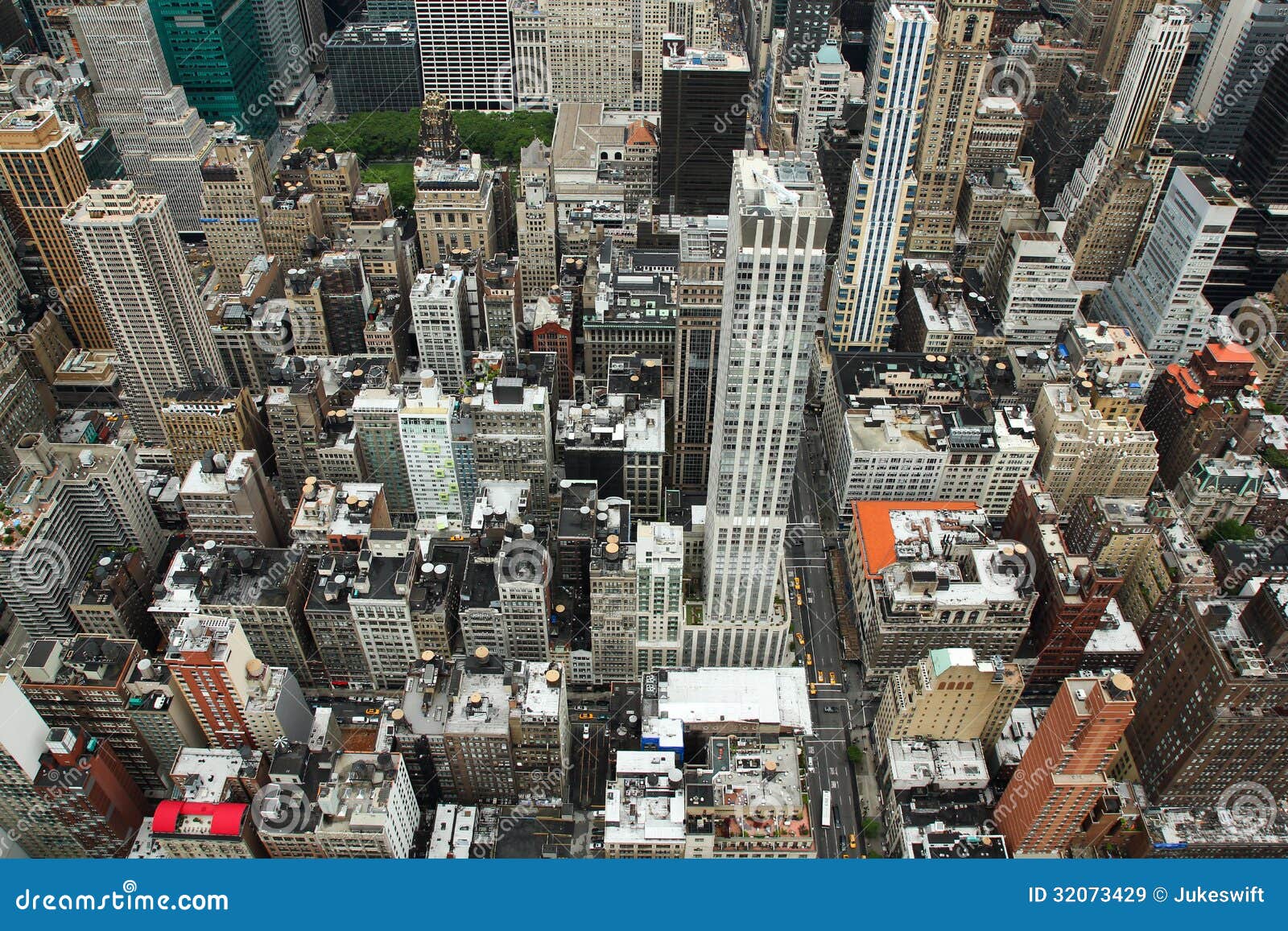New York Skyline top down stock image. Image of bricks - 32073429