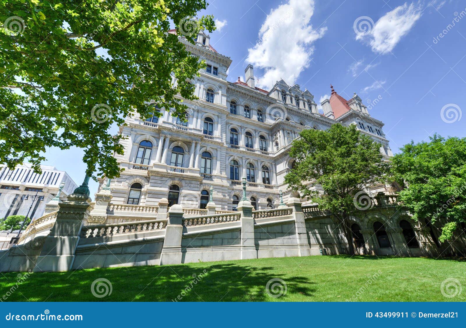New York State Capitol Building, Albany Stock Image - Image of ...
