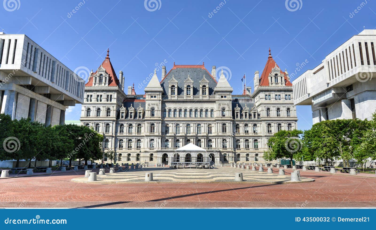 New York State Capitol Building, Albany Editorial Photography - Image ...