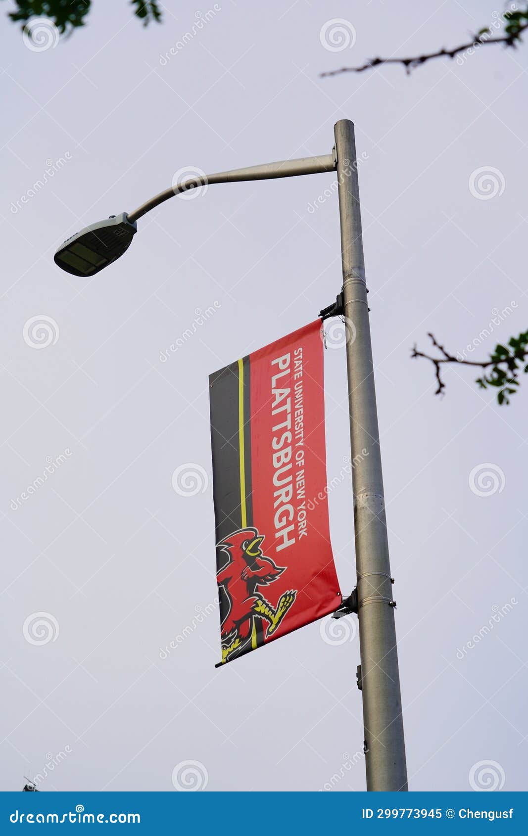 New York State University Plattsburgh Sign Editorial Image - Image of ...