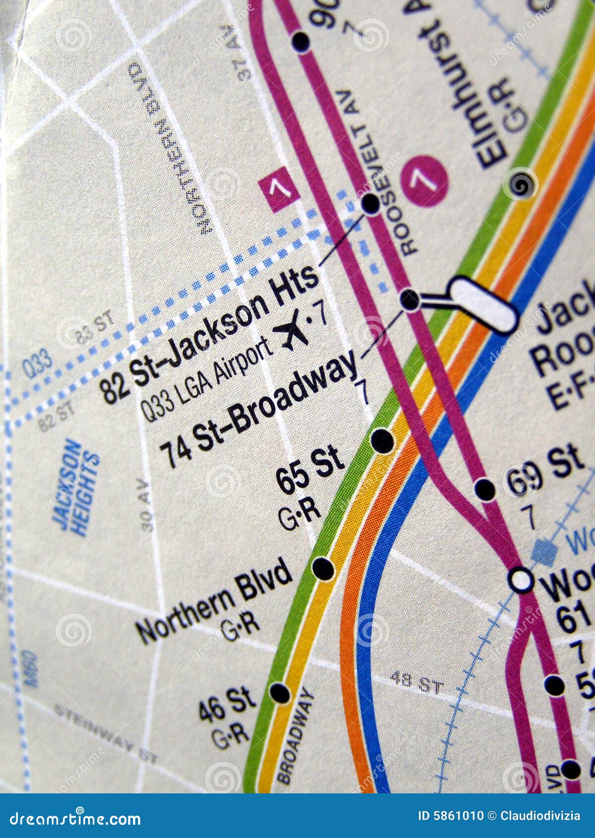 New York subway map stock photo. Image of stations, york - 5861010