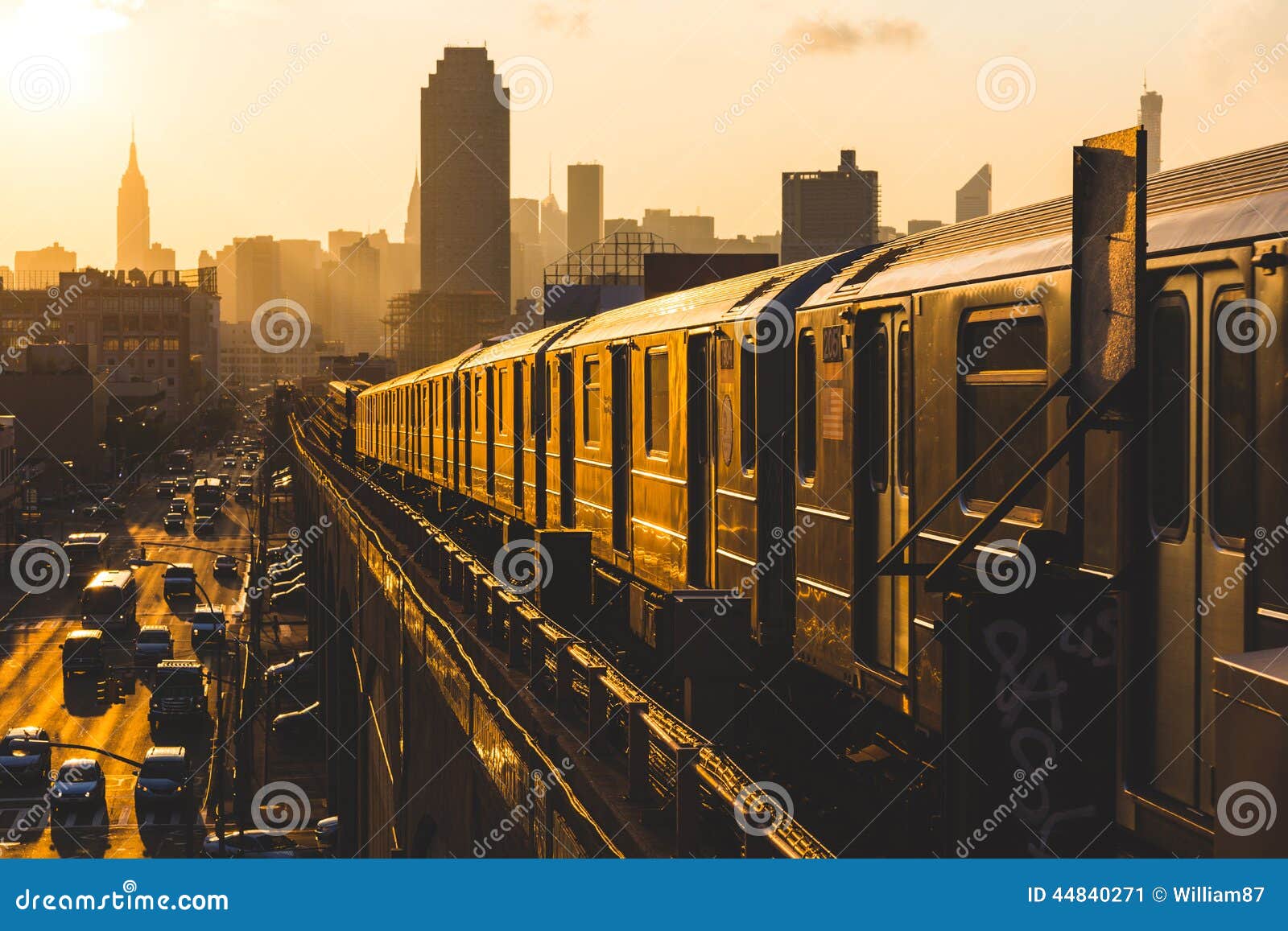 New York Subway Train stock image. Image of backlight - 44840271