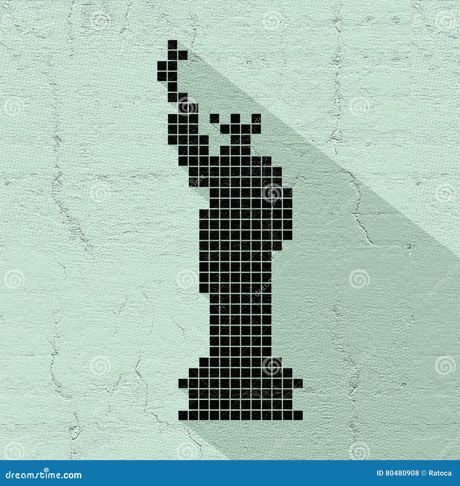 New york symbol stock illustration. Illustration of national - 80480908