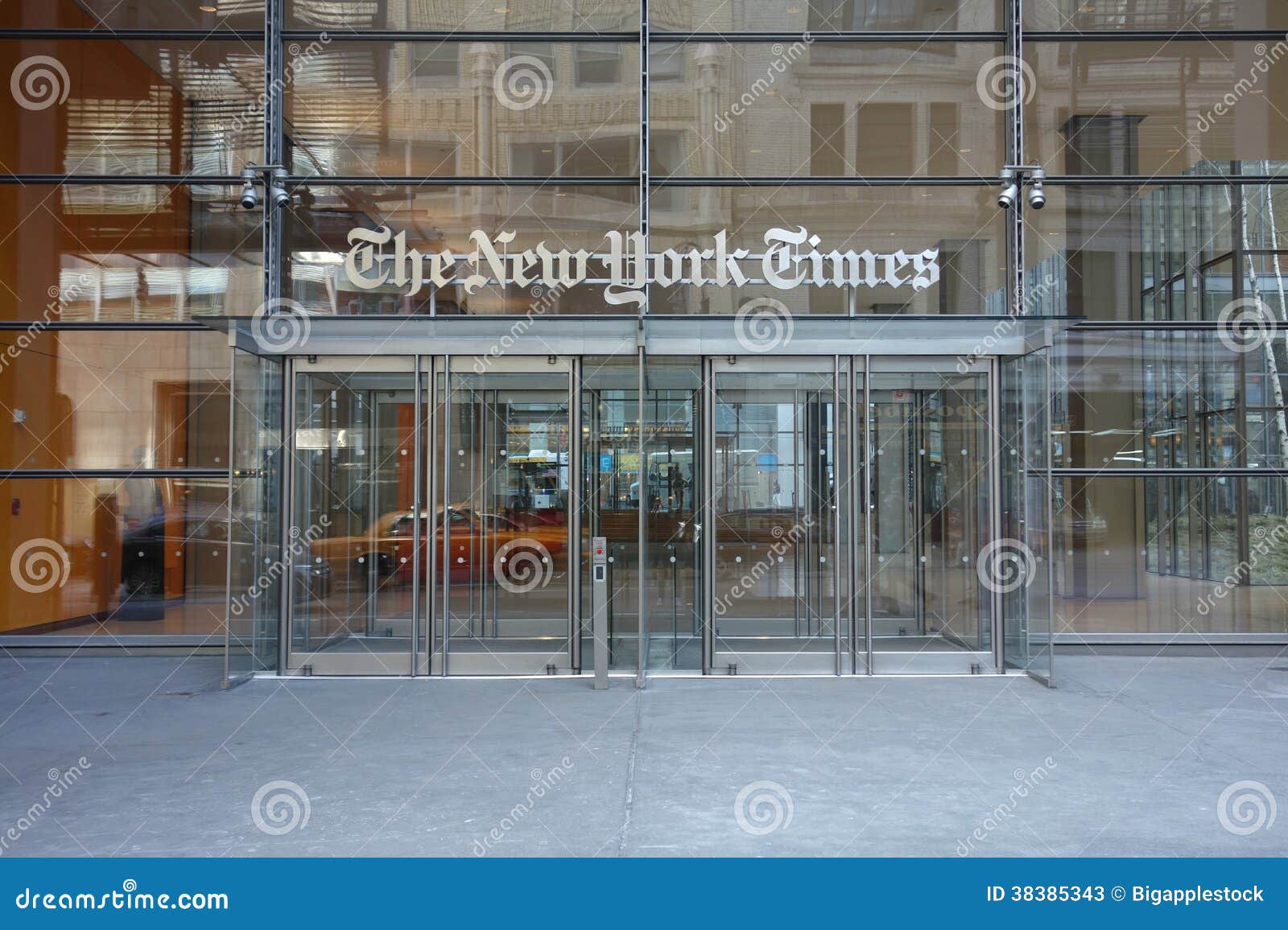 The New York Times Building Editorial Stock Photo - Image of midtown ...