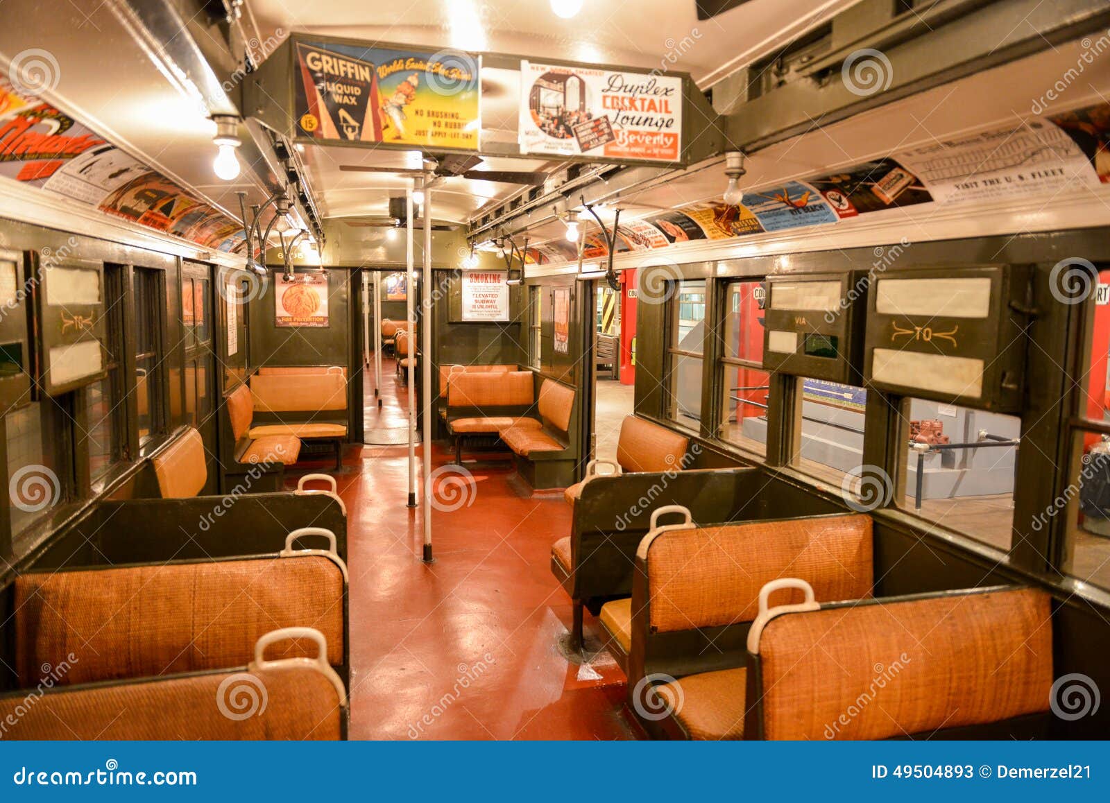 New York Transit Museum editorial stock photo. Image of brooklyn - 49504893
