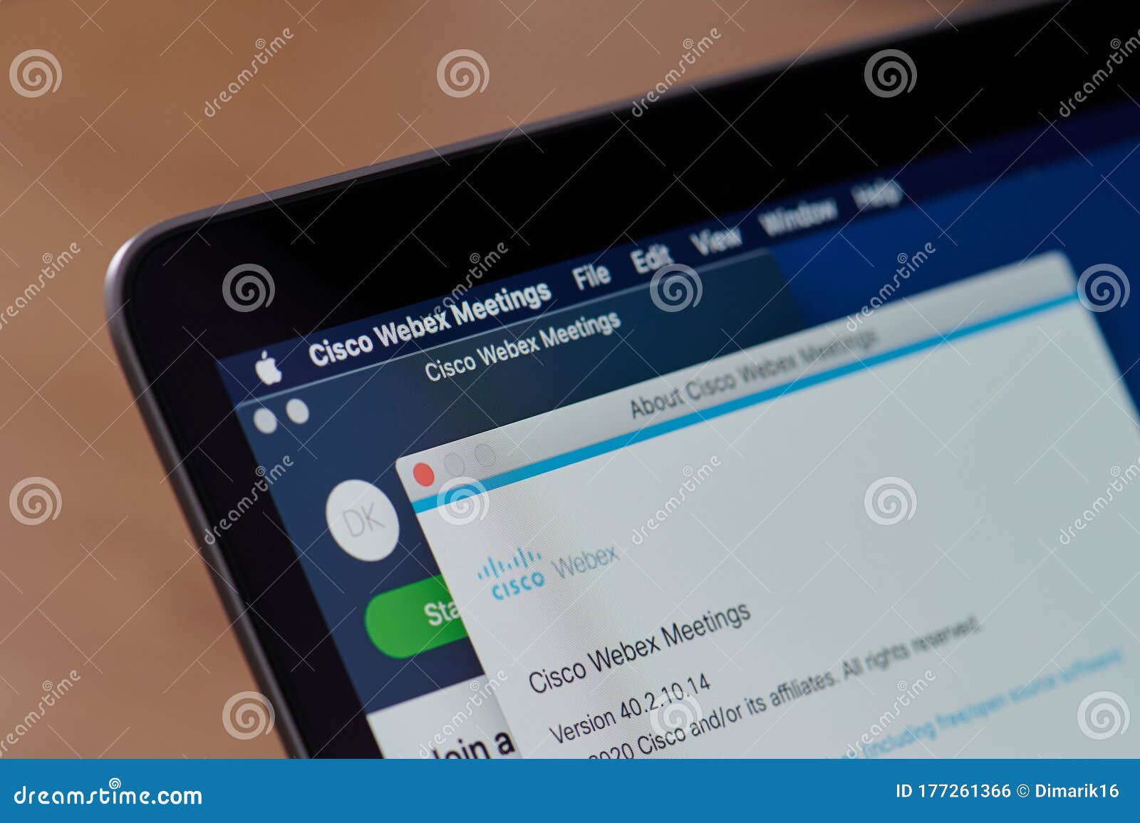 Cisco Webex Meeting about Program Editorial Photo - Image of ...