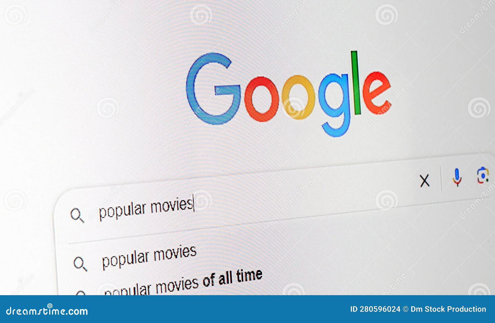 Search by in the Google Search Bar. Editorial Editorial Stock Image ...