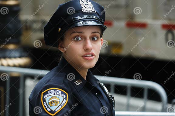 Police Officers On The Streets Of Manhattan Editorial Image Image Of