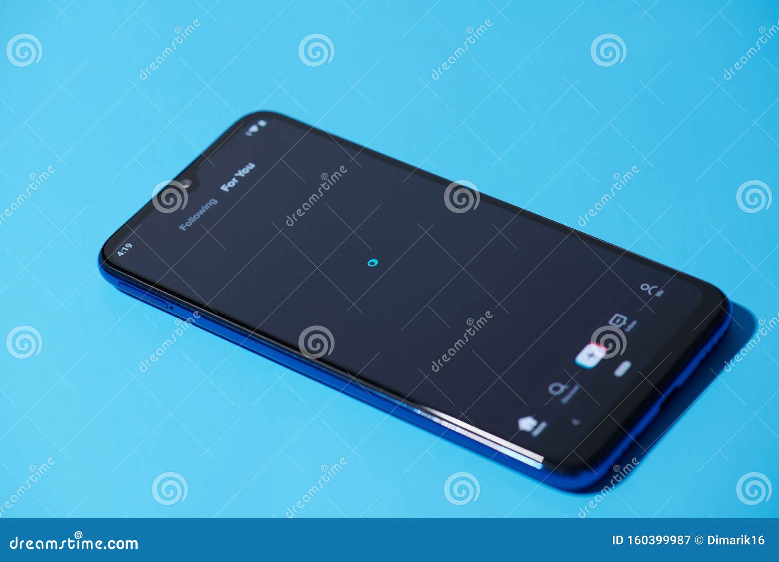 Tic Toc Mobile Menu Application Editorial Photography - Image of device ...