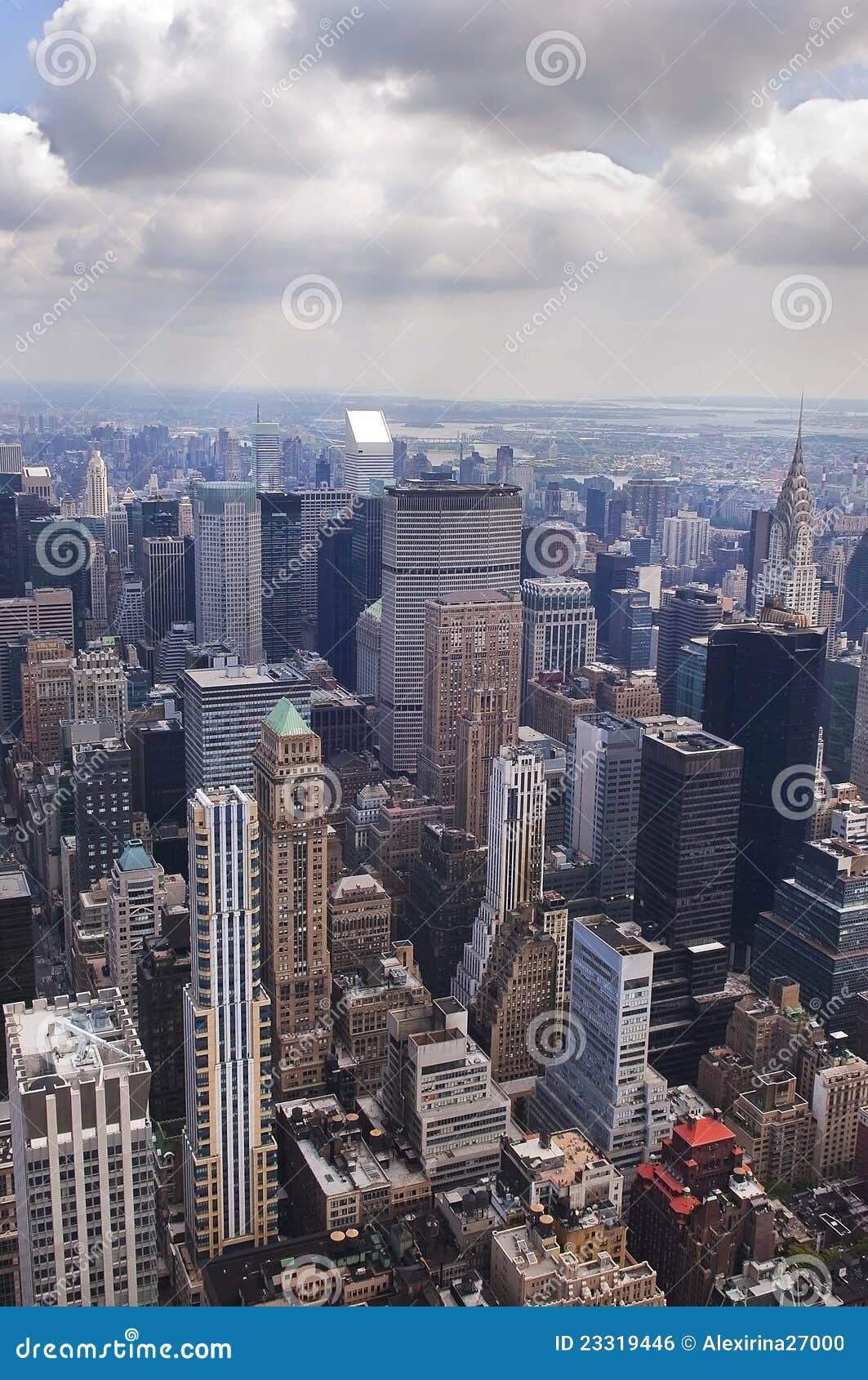New York view from the top stock photo. Image of park - 23319446