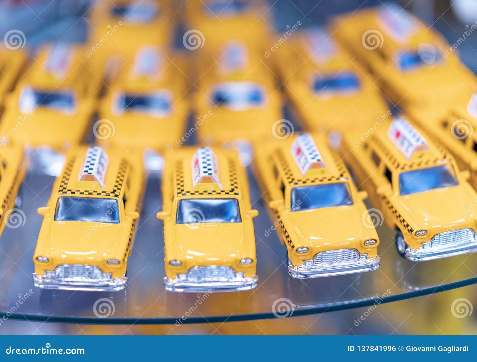 New York Yellow Cabs Models in a Shop Editorial Photo - Image of ...