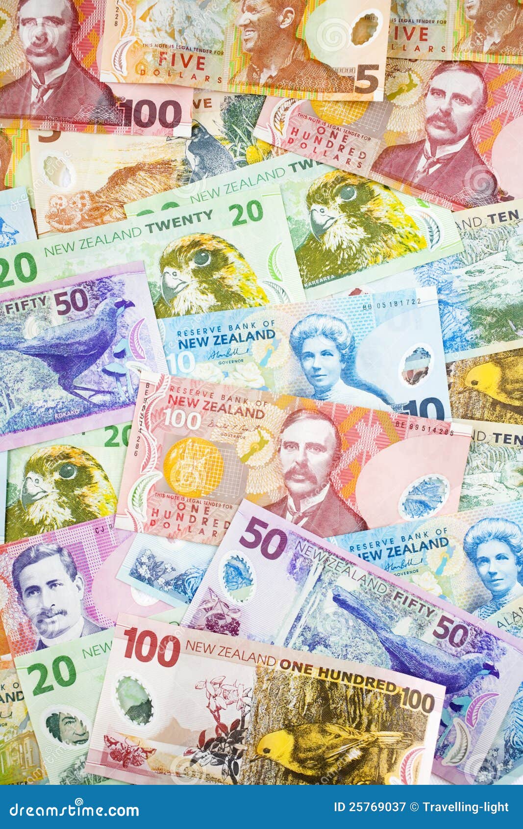 New Zealand Currency Background Stock Image - Image of bank, notes ...