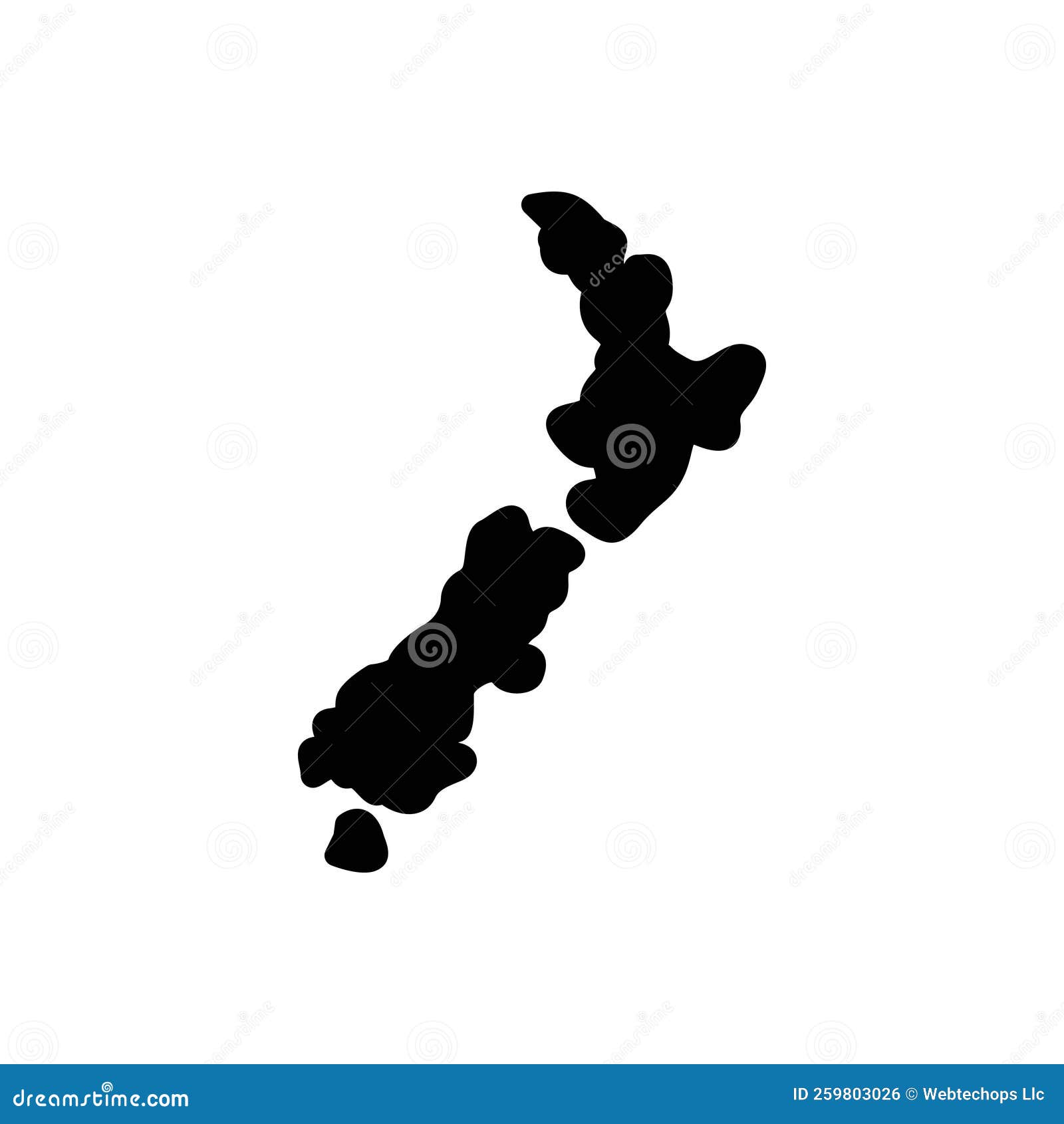Black Solid Icon for New Zealand, Map and Country Stock Vector ...