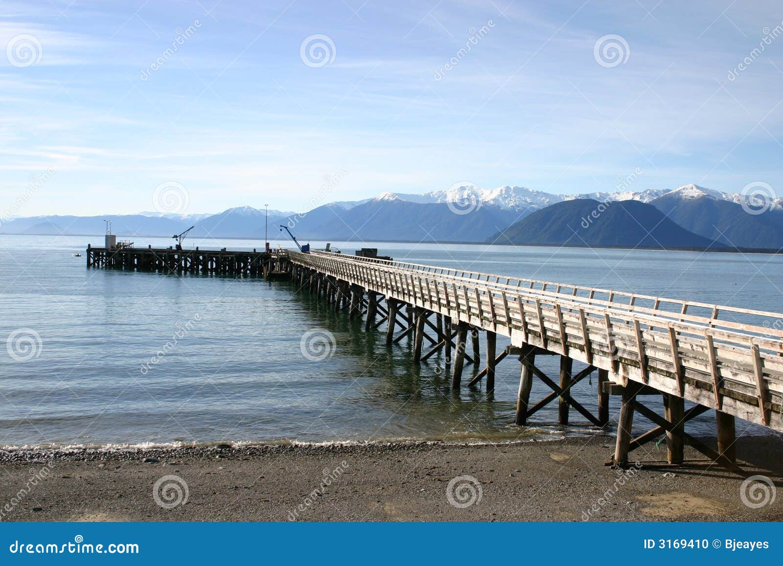 New Zealand Jetty stock photo. Image of docks, jetty, island - 3169410