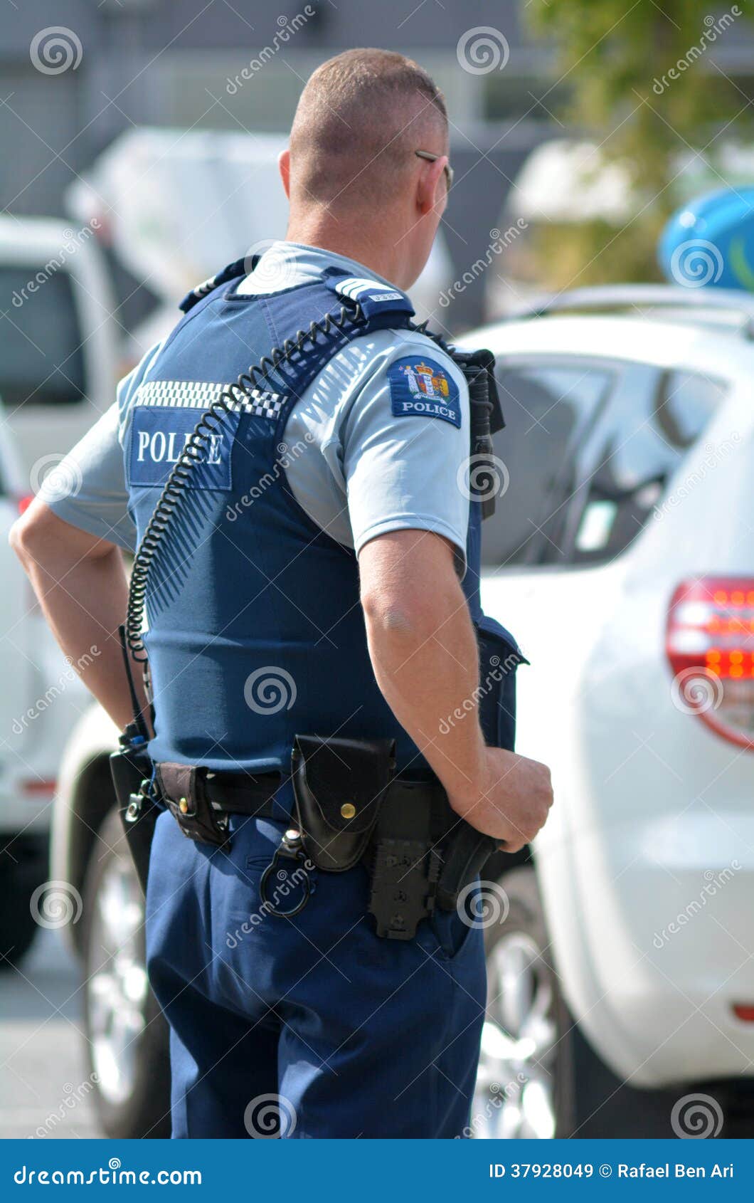 New Zealand Police Force editorial stock image. Image of government ...