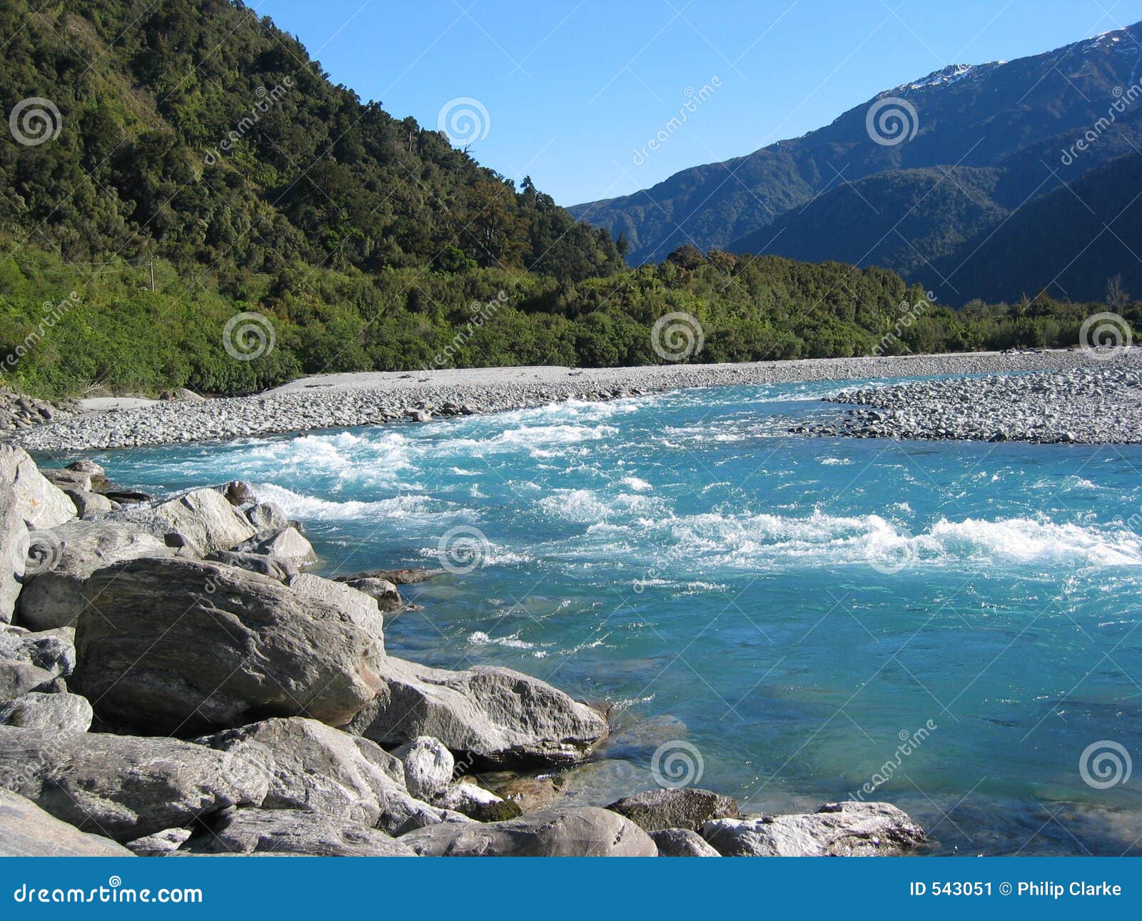 New Zealand River Stock Image - Image: 543051
