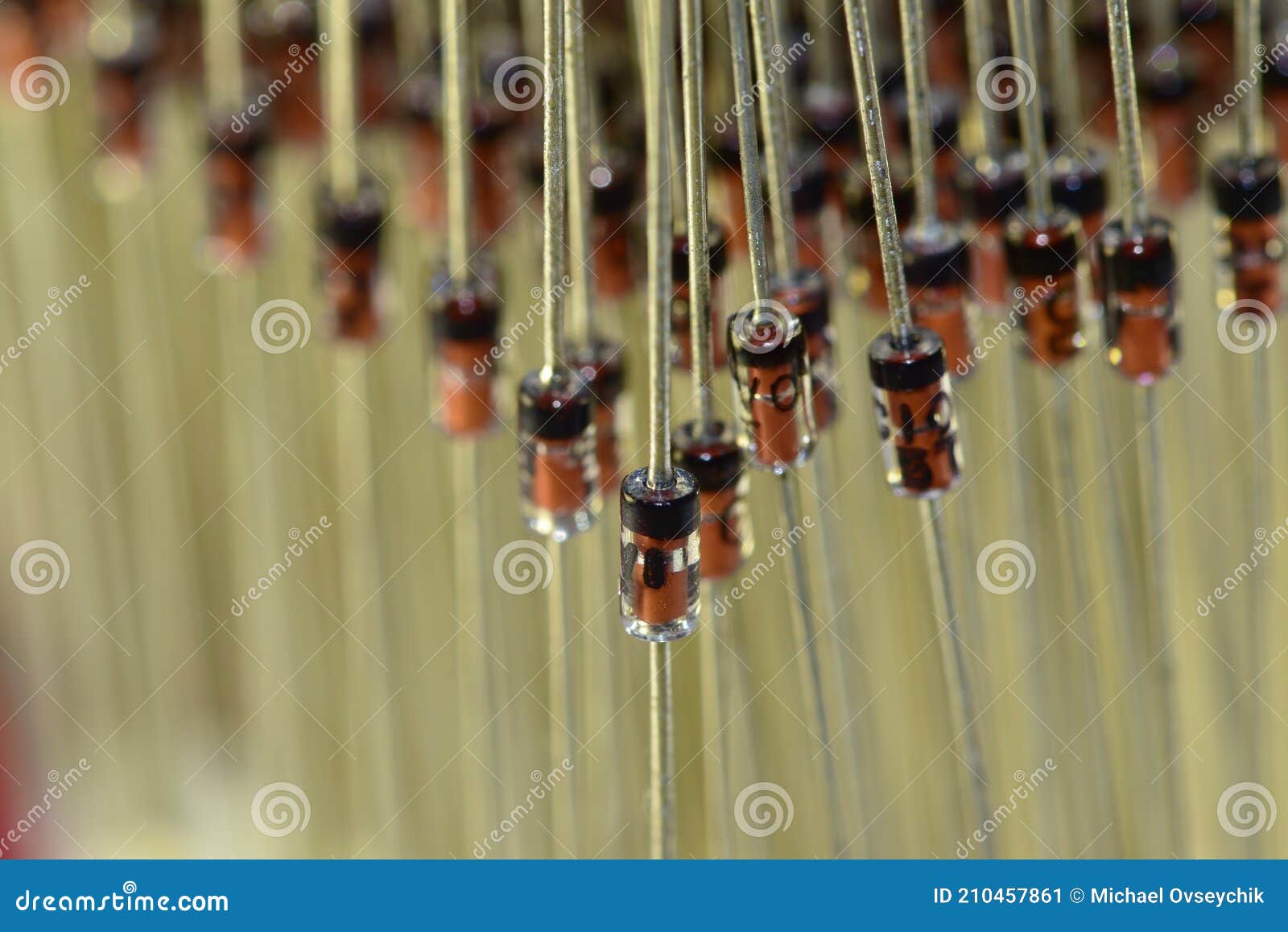 New Zener Diodes in Their Original Packaging Stock Image - Image of ...