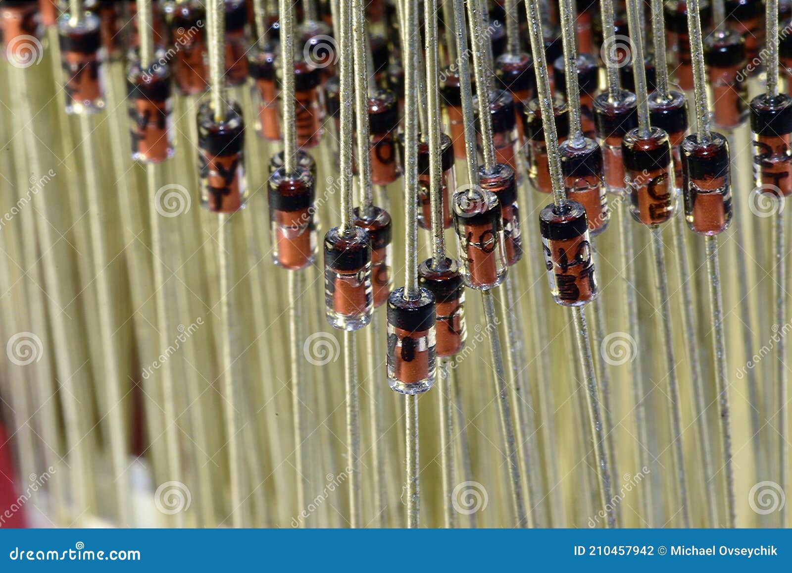 New Zener Diodes in Their Original Packaging Stock Photo - Image of ...