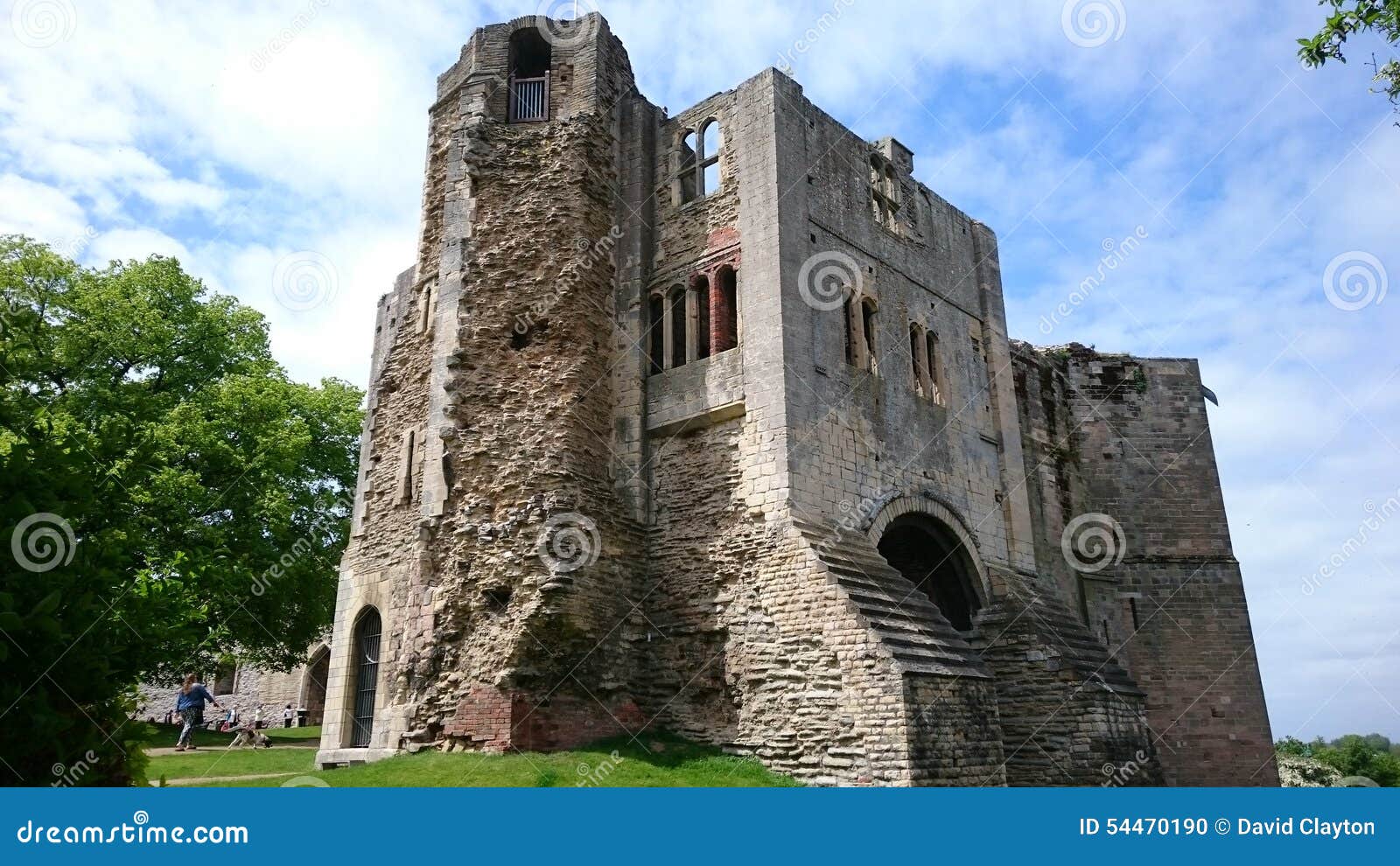 Newark Castle editorial image. Image of ruins, stone - 54470190