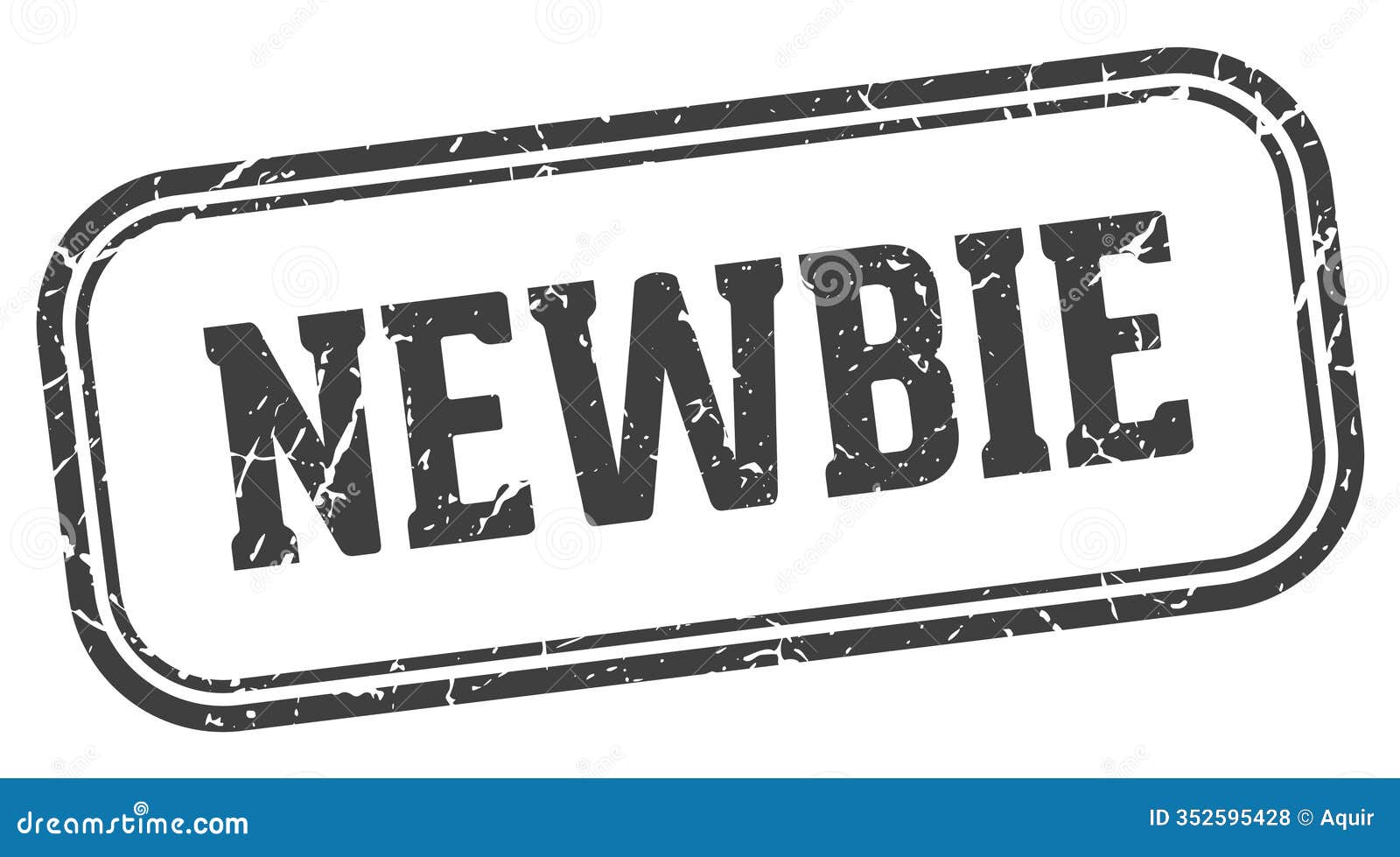 Newbie Stamp. Newbie Label On Transparent Background. Round Sign Vector ...