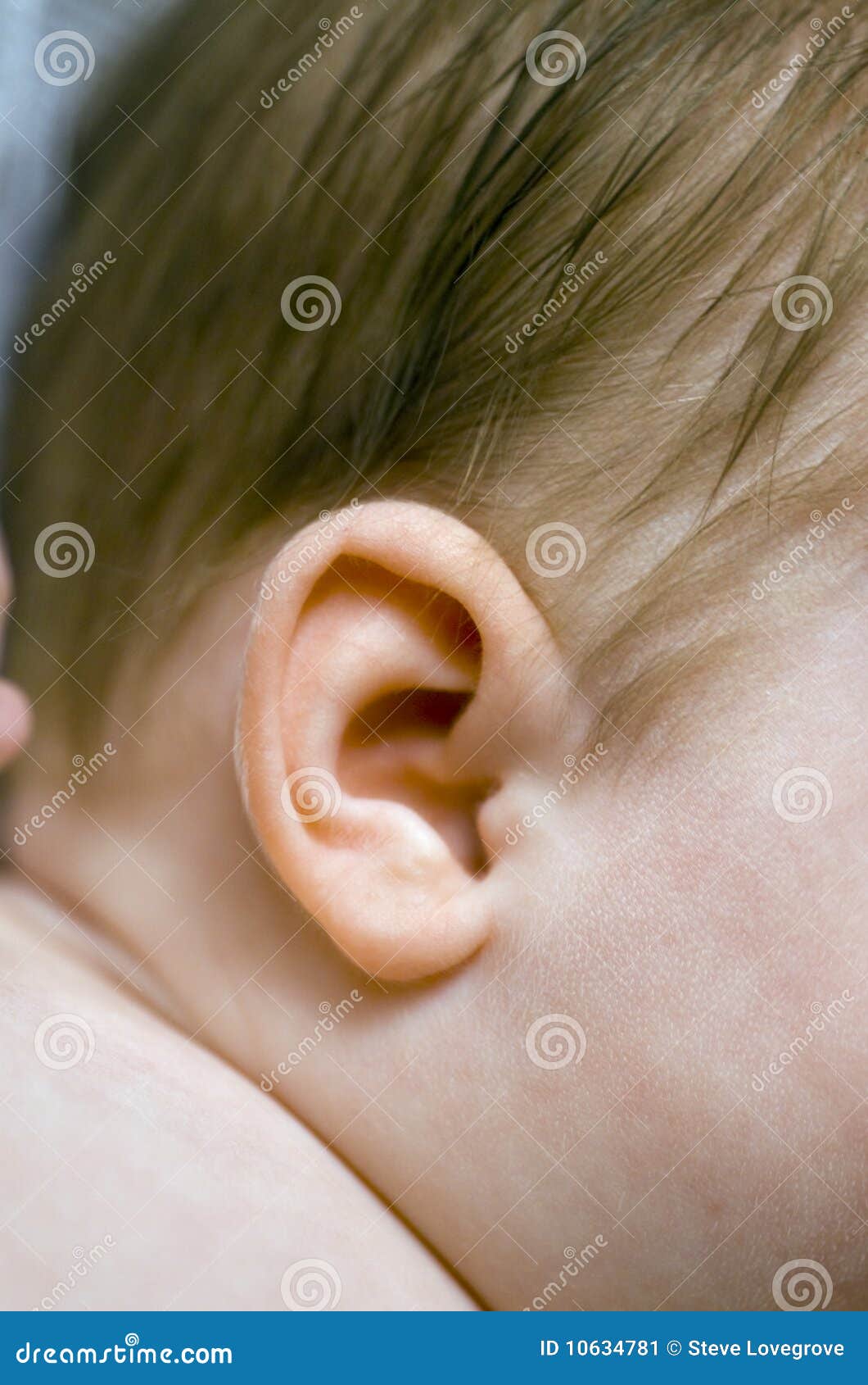 Newborn Baby stock image. Image of infant, children, hearing - 10634781