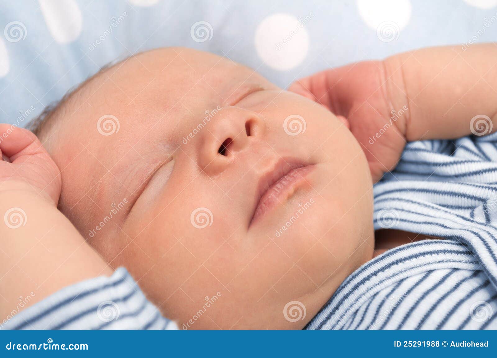 Newborn Baby stock photo. Image of sleeping, eyes, face - 25291988